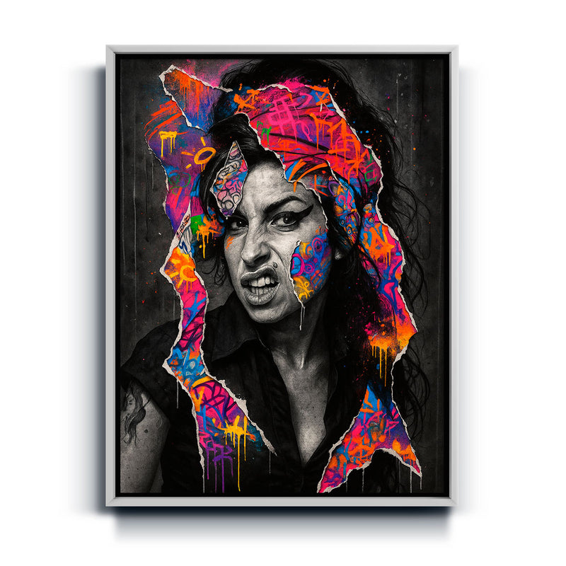 Amy Winehouse Graffiti » Wandbild günstig online bestellen